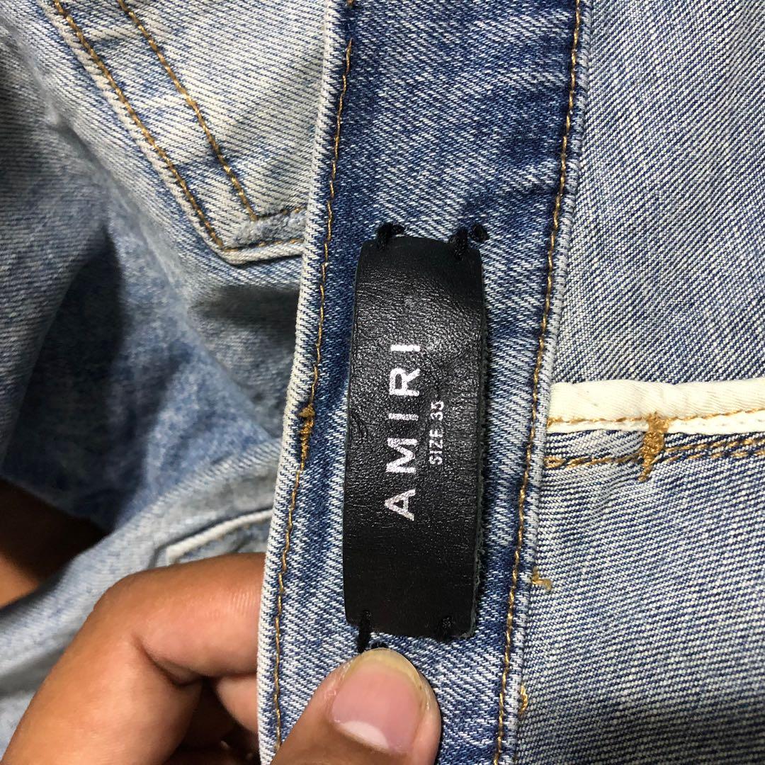 Amiri Cobra Jeans, Men's Fashion, Bottoms, Jeans on Carousell