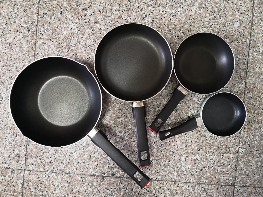 ASD Non Stick Frying Egg Pan Wok, Furniture & Home Living, Kitchenware ...