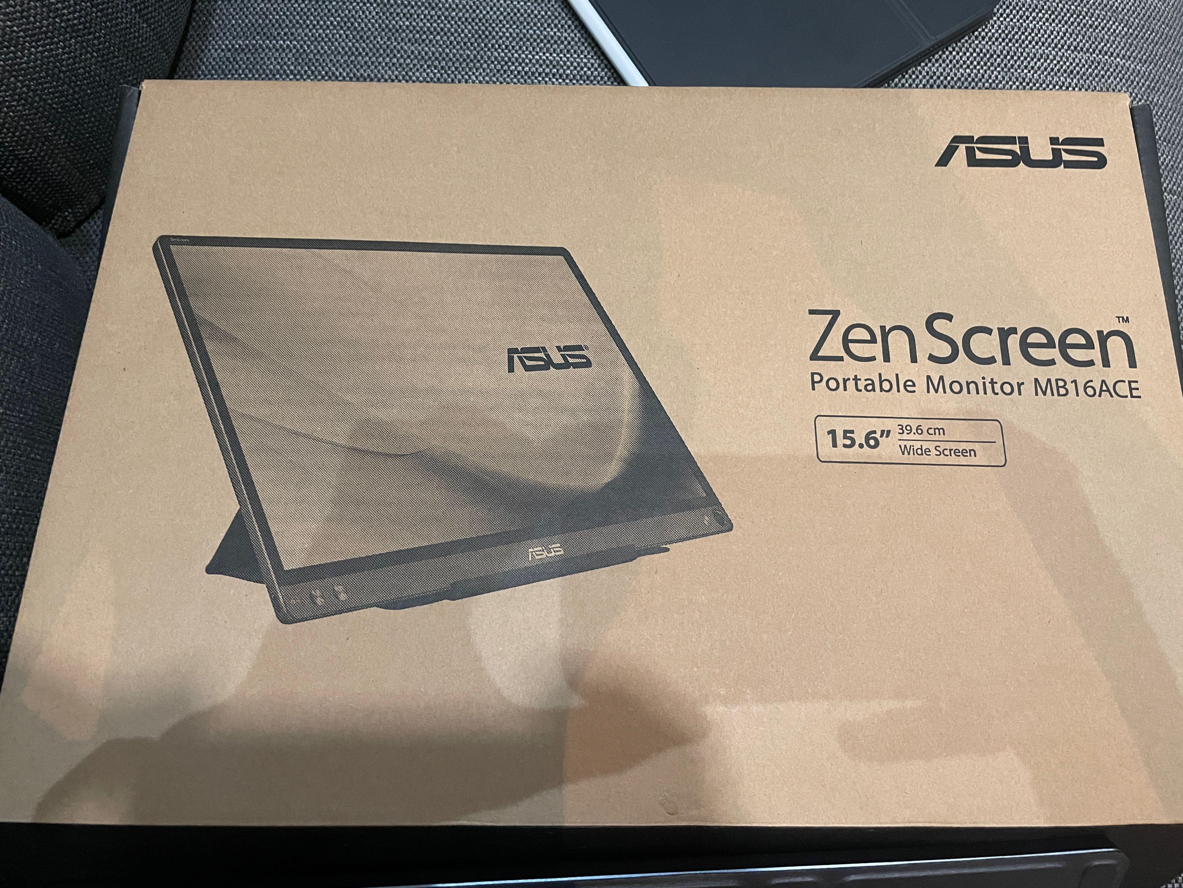 Asus Zen Screen 15.6 inch MB 16 ACE, Computers & Tech, Parts ...