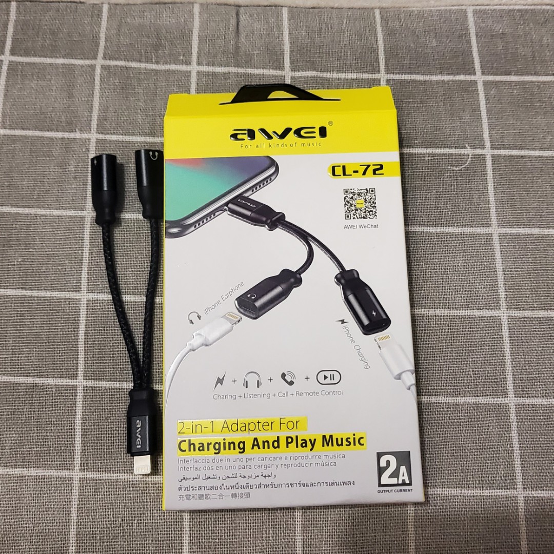 AWEI Lightning Adapter, Mobile Phones & Gadgets, Mobile & Gadget ...
