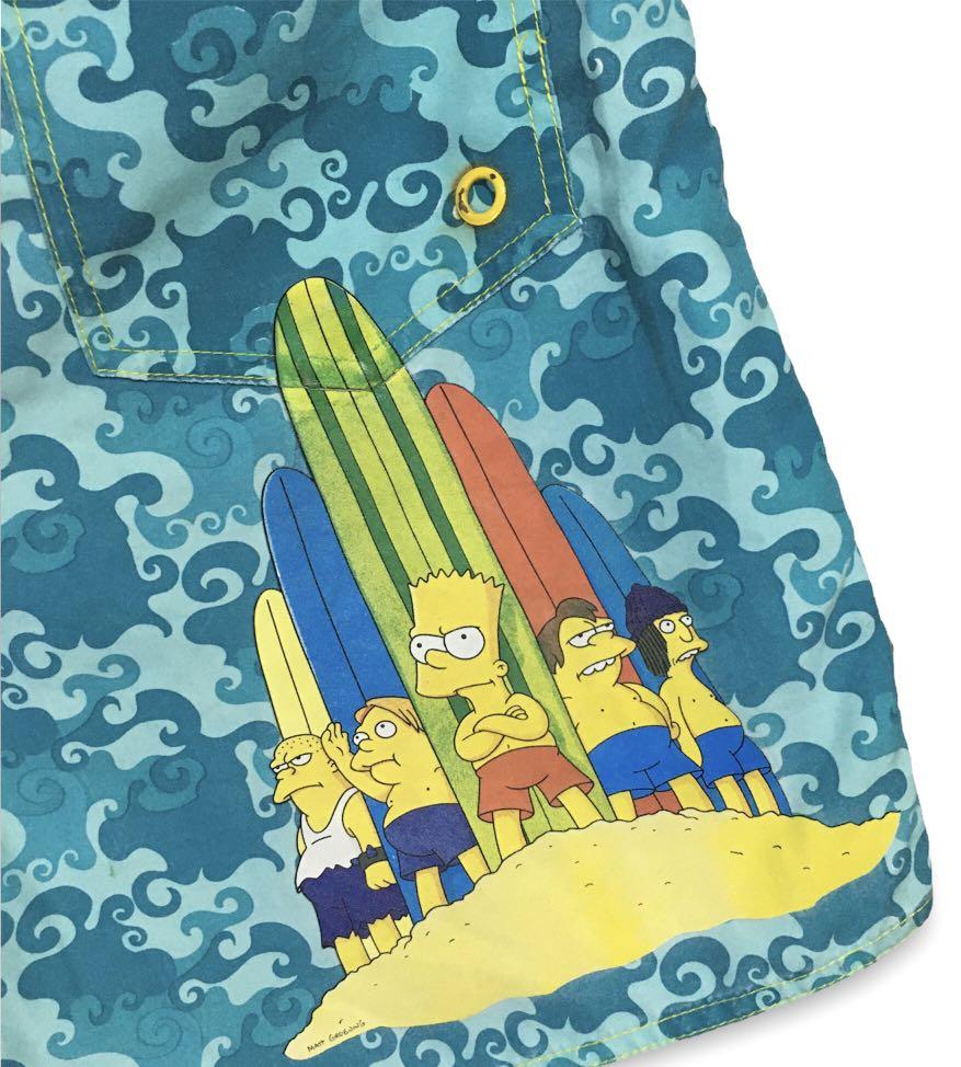 BART SIMPSON BOARDSHORTS, Men's Fashion, Bottoms, Swim Trunks & Board ...