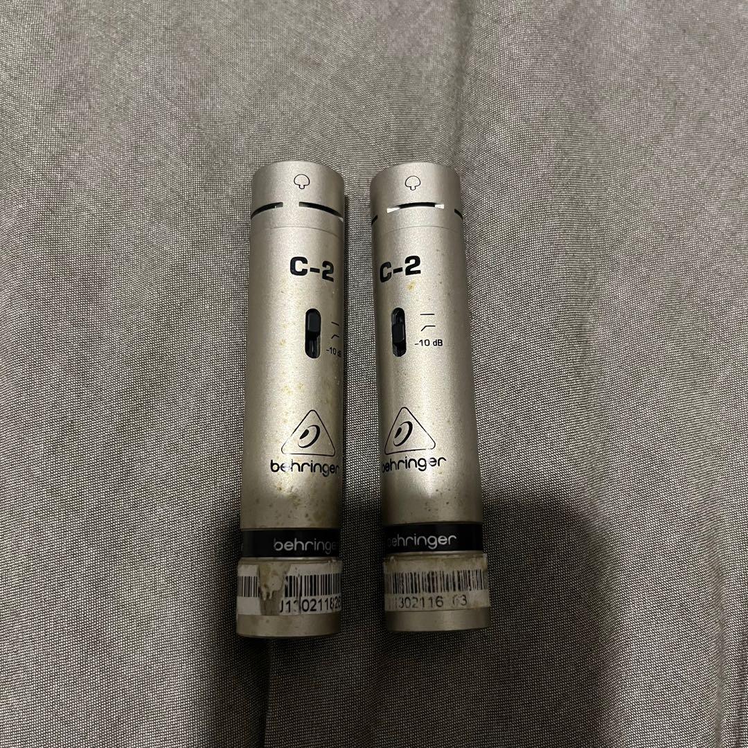Behringer C2 Studio Condenser Microphones - Pair, Audio, Microphones on ...
