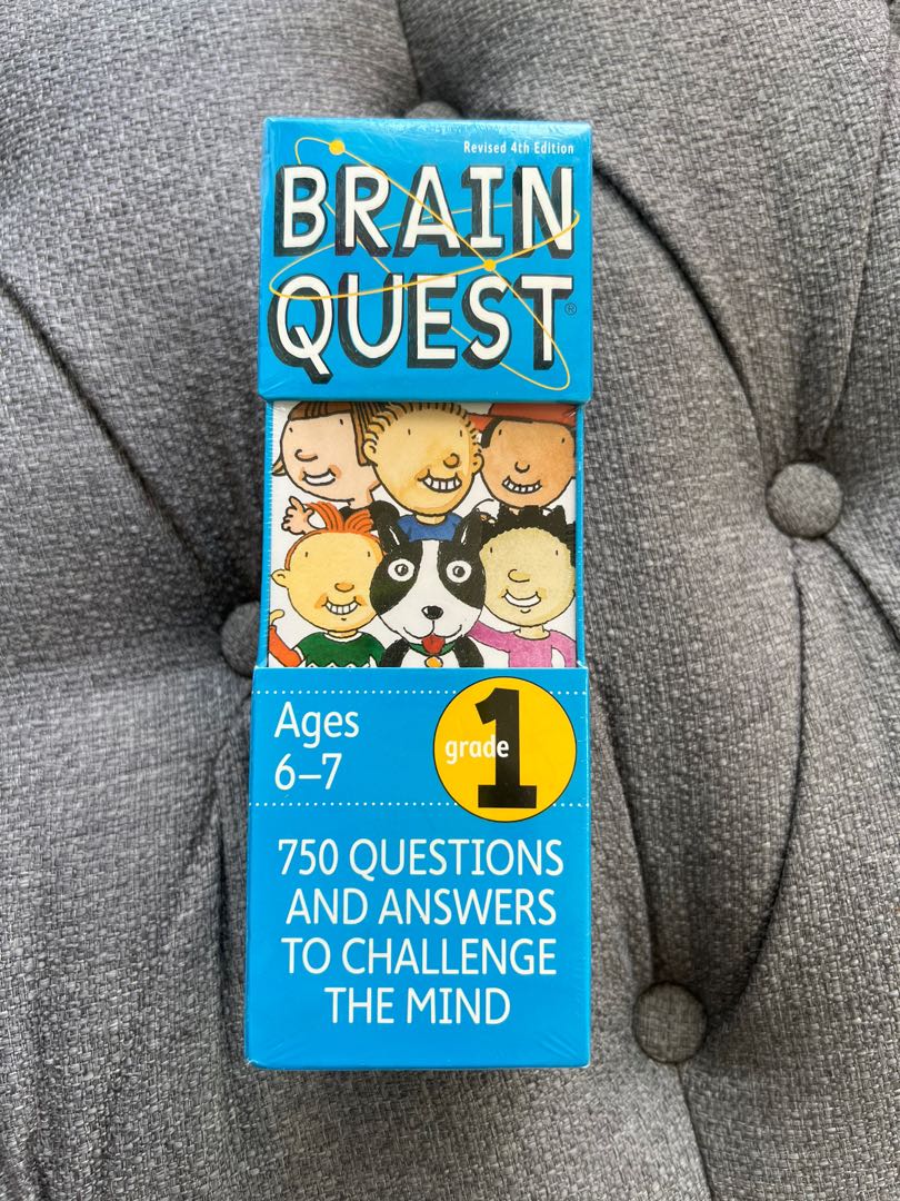 Brain Quest Grade 1, Hobbies & Toys, Books & Magazines, Assessment ...