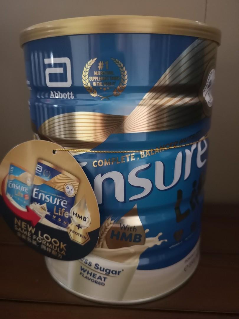 Brand new Ensure Lite - Wheat flavored (Less Sweet), Food & Drinks, Beverages on Carousell