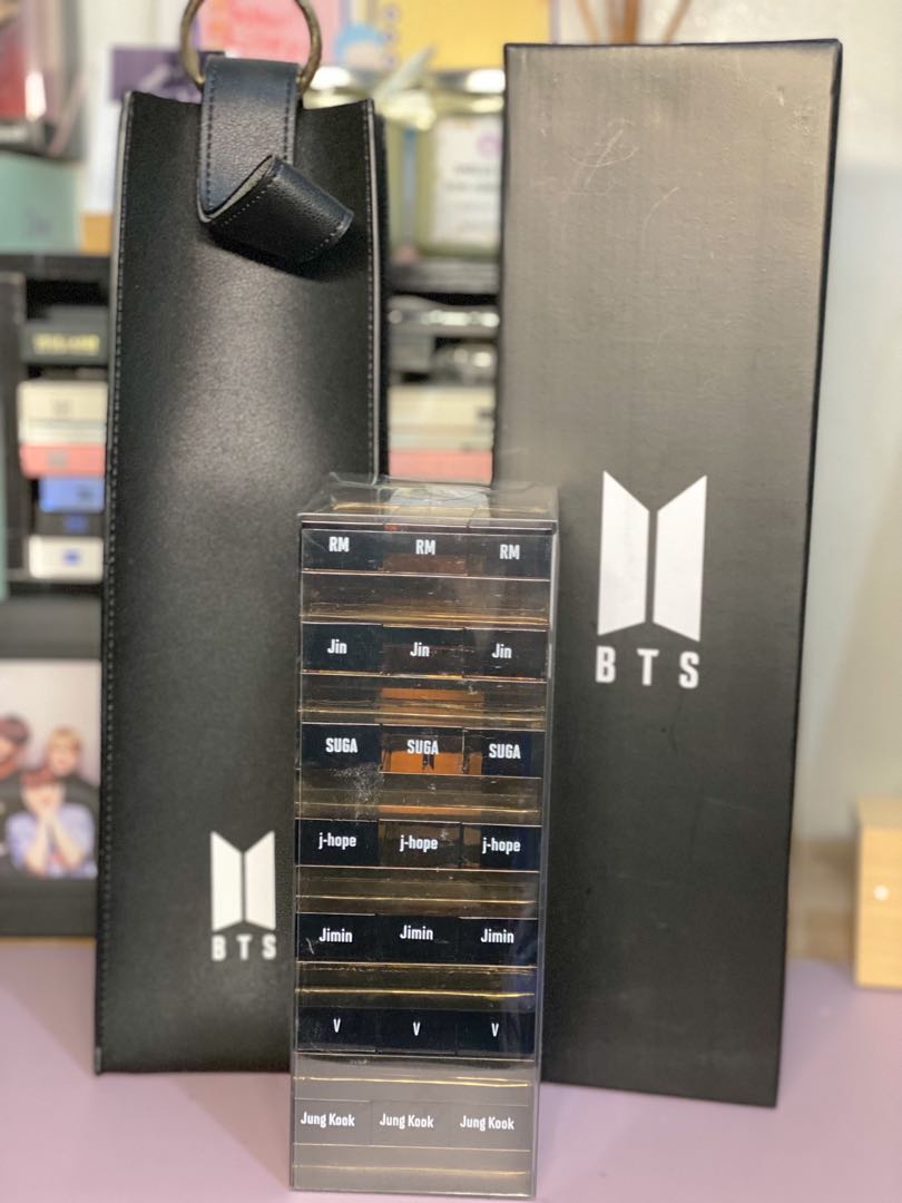 BTS Jenga, Hobbies & Toys, Memorabilia & Collectibles, Fan Merchandise ...