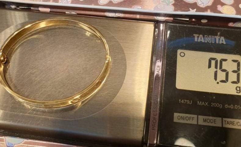Cartier Love 750 Gold 7.53gr, Women's Fashion, Jewelry & Organisers ...