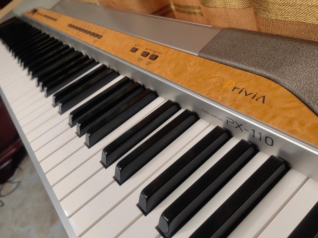 Casio Privia PX-110 Digital Piano, Hobbies & Toys, Music & Media ...