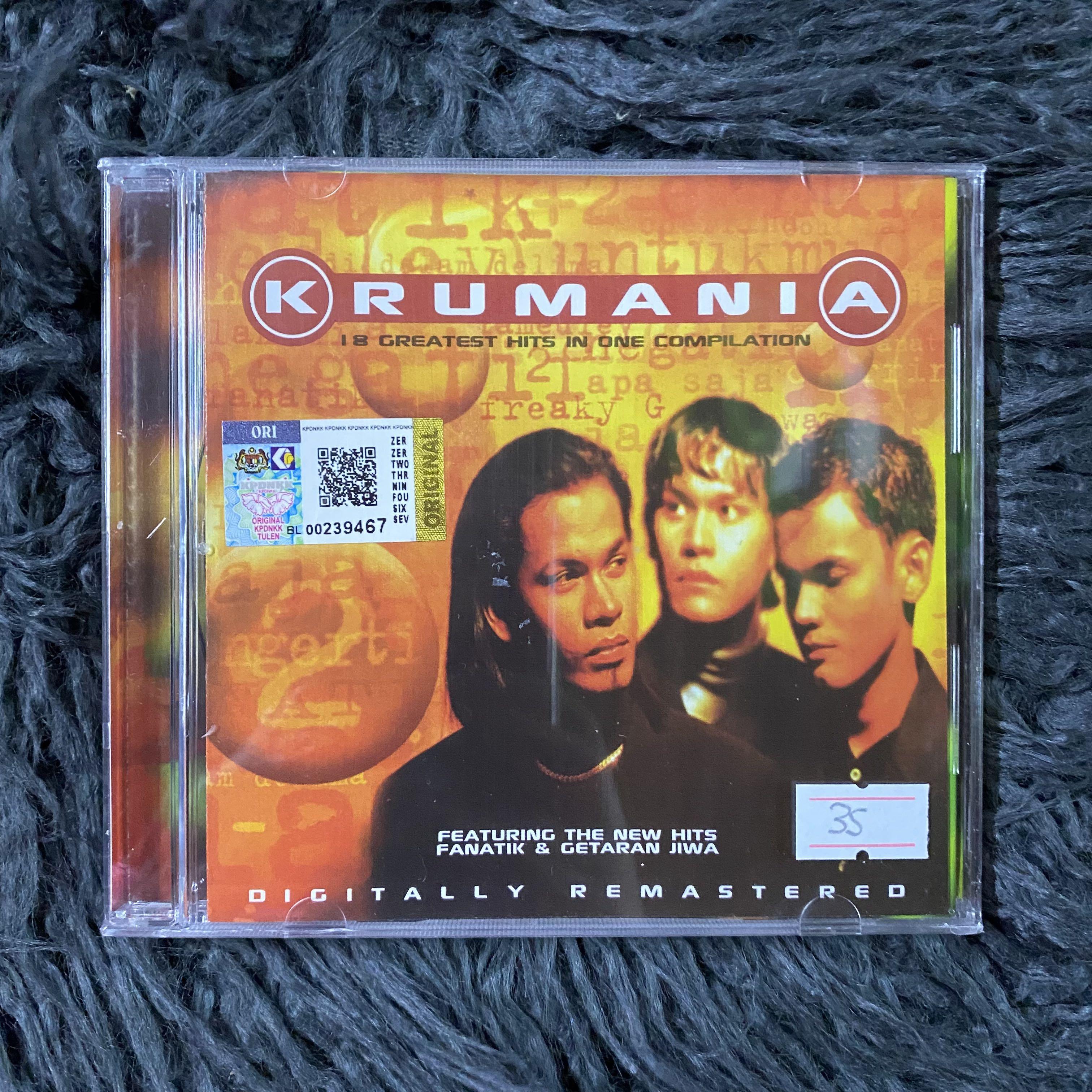 CD KRUmania 18 greatest hits in one compilation, Hobbies & Toys, Music ...