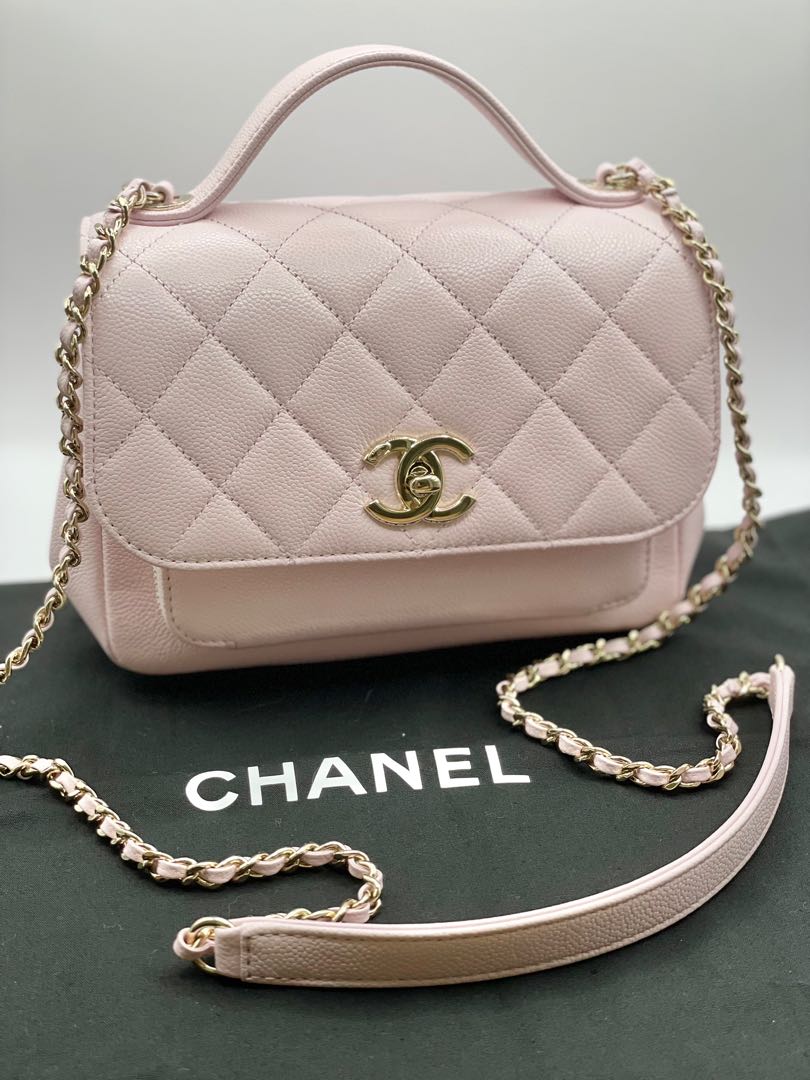 Chanel Mini Business Affinity Light Pink, Women's Fashion, Bags ...