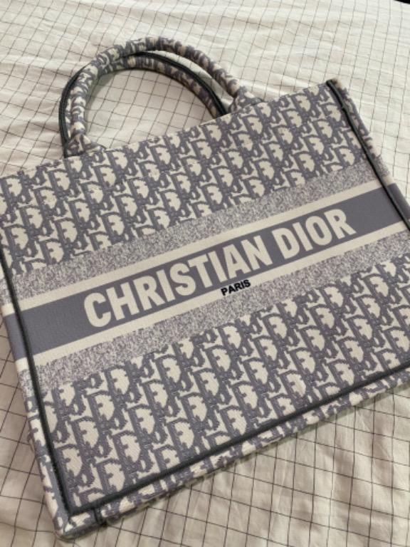 Christian Dior CD book tote shopping bag new, Luxury, Bags & Wallets on ...