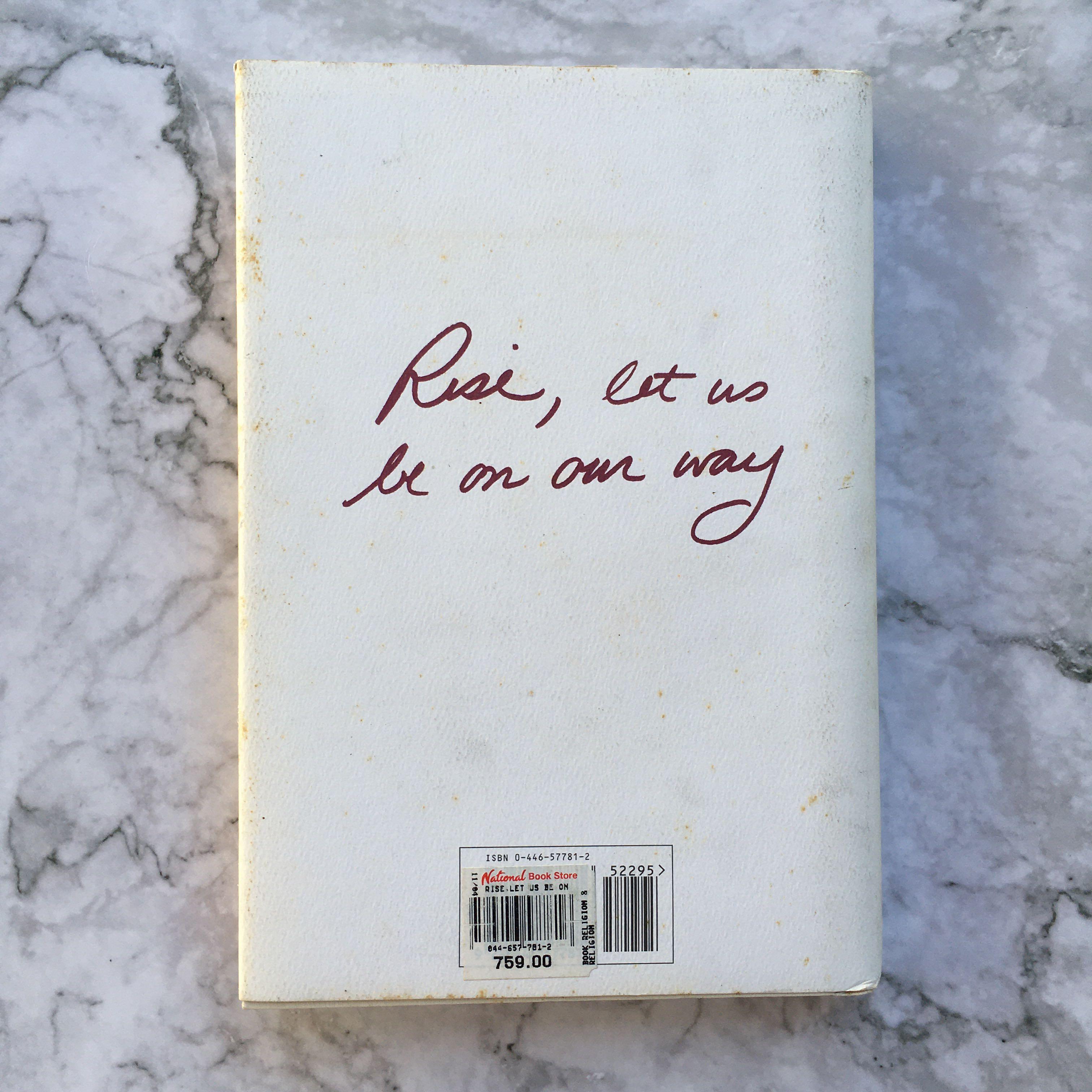 COD Rise, Let Us Be on Our Way by Pope John Paul II, Hobbies & Toys ...