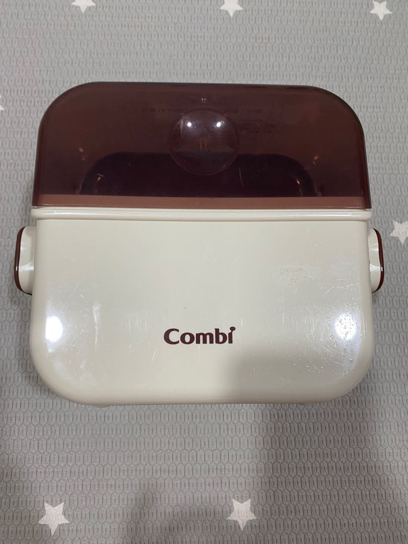 Combi 5-minute microwave bottle milk set milk nozzle disinfection box ...