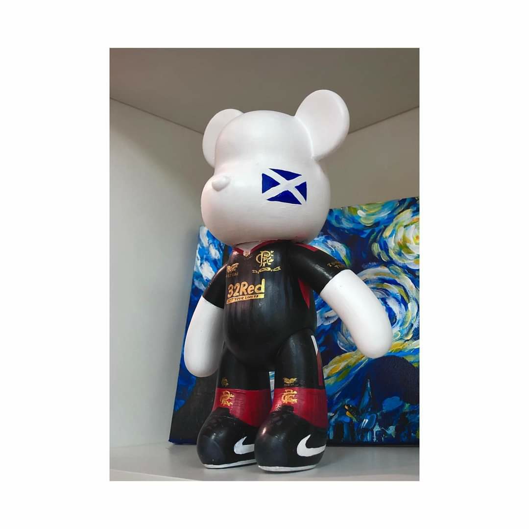 COMMISSION WORK: Customised bear brick painting, Hobbies & Toys ...