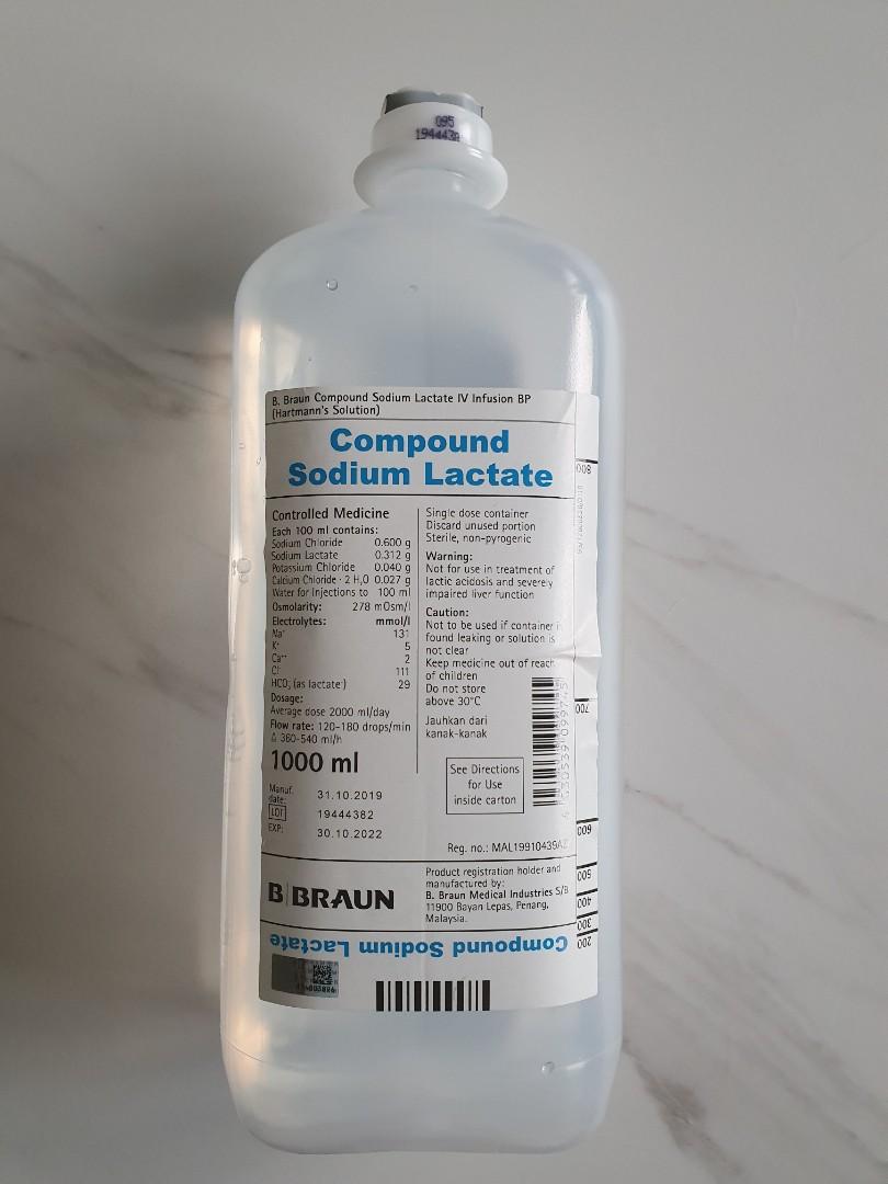 Compound Sodium Lactate / Hartmann's Solution / Feline Subcutaneous ...