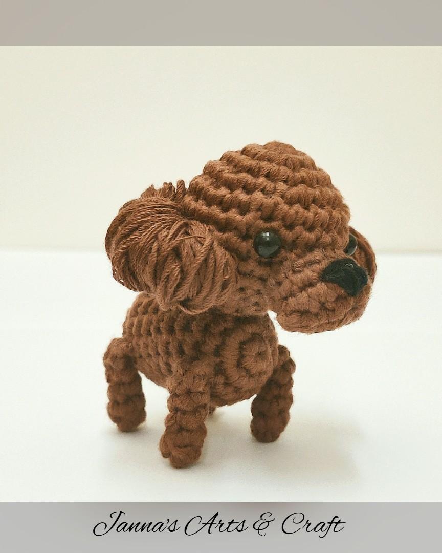Crochet Mini Dog Amigurumi, Hobbies & Toys, Stationery & Craft ...