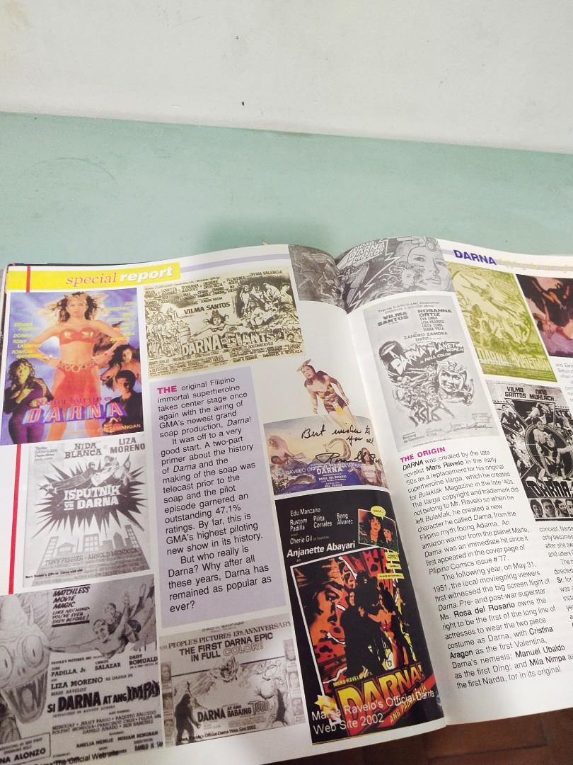 "DARNA" Angel Locsin/2 Magazines/"S" & "Showbiz"/both 2005/Nice set ...