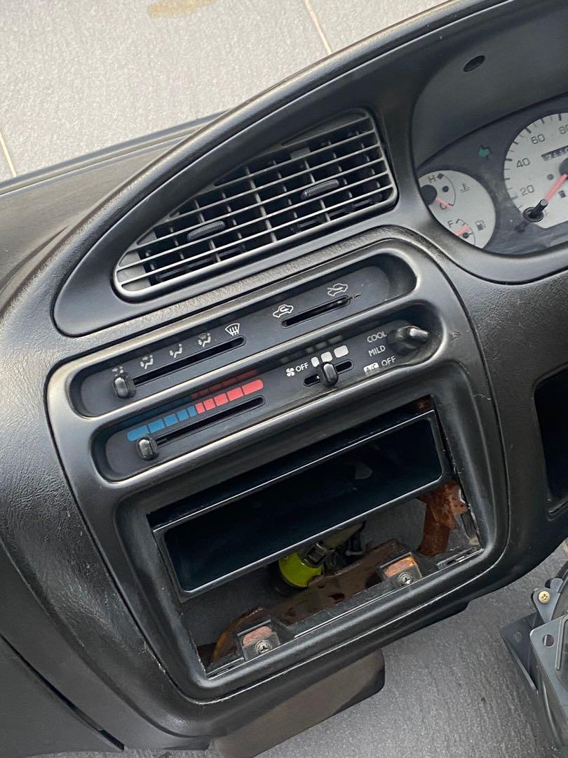 Dashboard Mira L5 Hitam for Perodua Kancil, Auto Accessories on Carousell