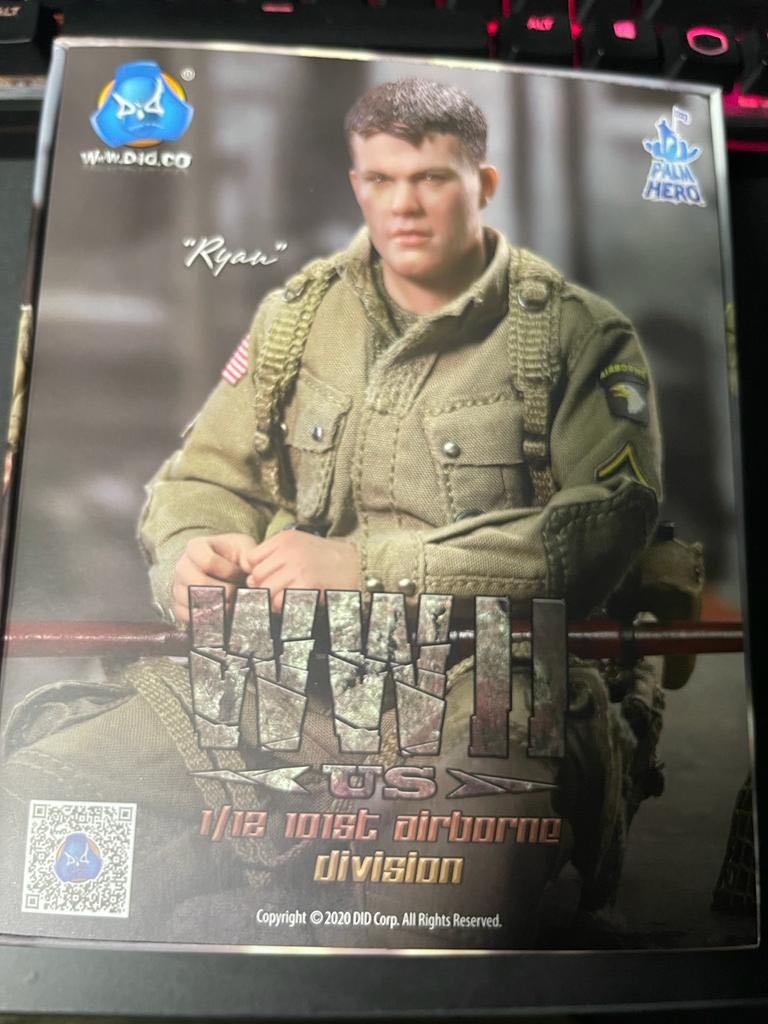 DID 1/2 WWII US 101st Airborne Division Private Ryan Figure ( Saving ...