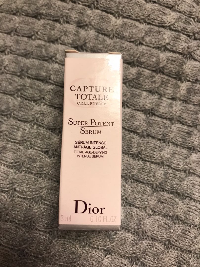 Dior capture totale super potent serum Sample 抗衰老精華, 美容＆化妝品, 健康及美容 - 皮膚 ...