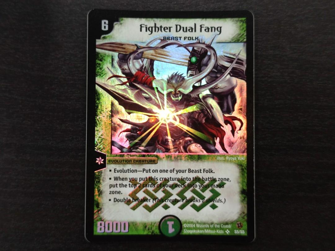 Duel Masters Fighter Dual Fang, Hobbies & Toys, Toys & Games on Carousell