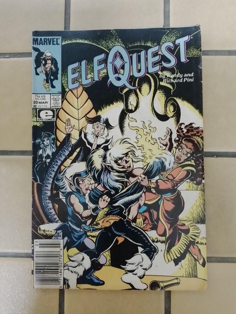 Elfquest #20 ( Wendy Pini - Cover Art ) Marvel Copper Age Issue ...