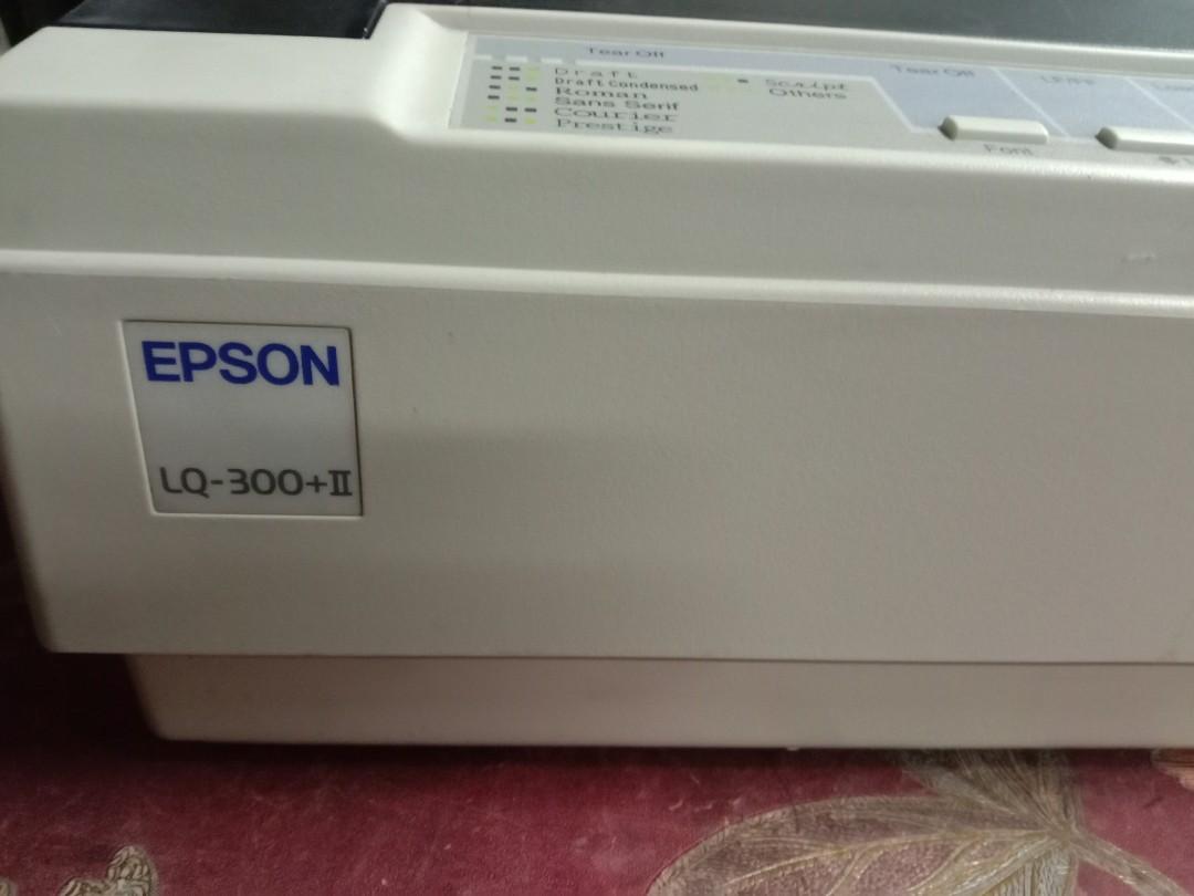 Epson LX300+2, LQ300+2, LQ310 Dot Matrix Printer and other model ...