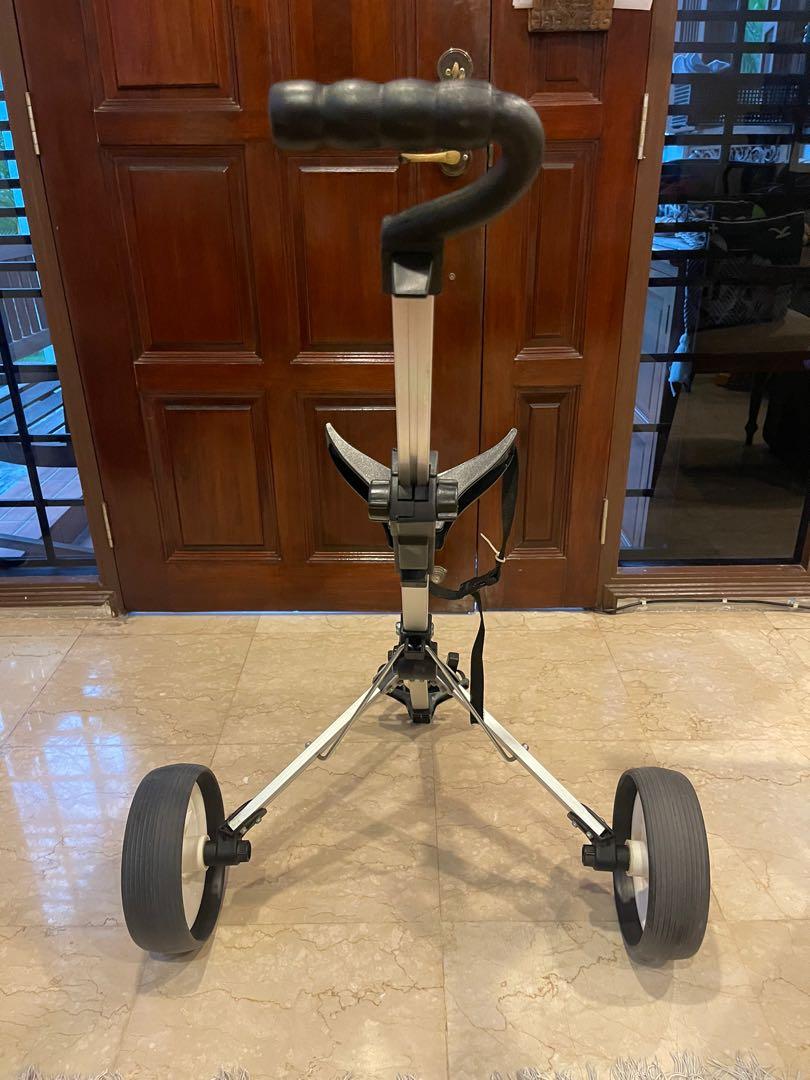 Foldable Golf Trolley, Sports Equipment, Sports & Games, Golf on Carousell