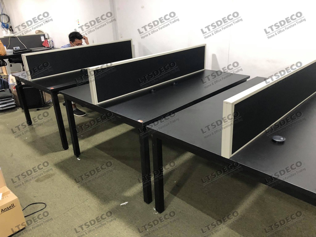 FREESTANDING WORKSTATION TABLE FURNITURE OFFICE PARTITION, Furniture ...