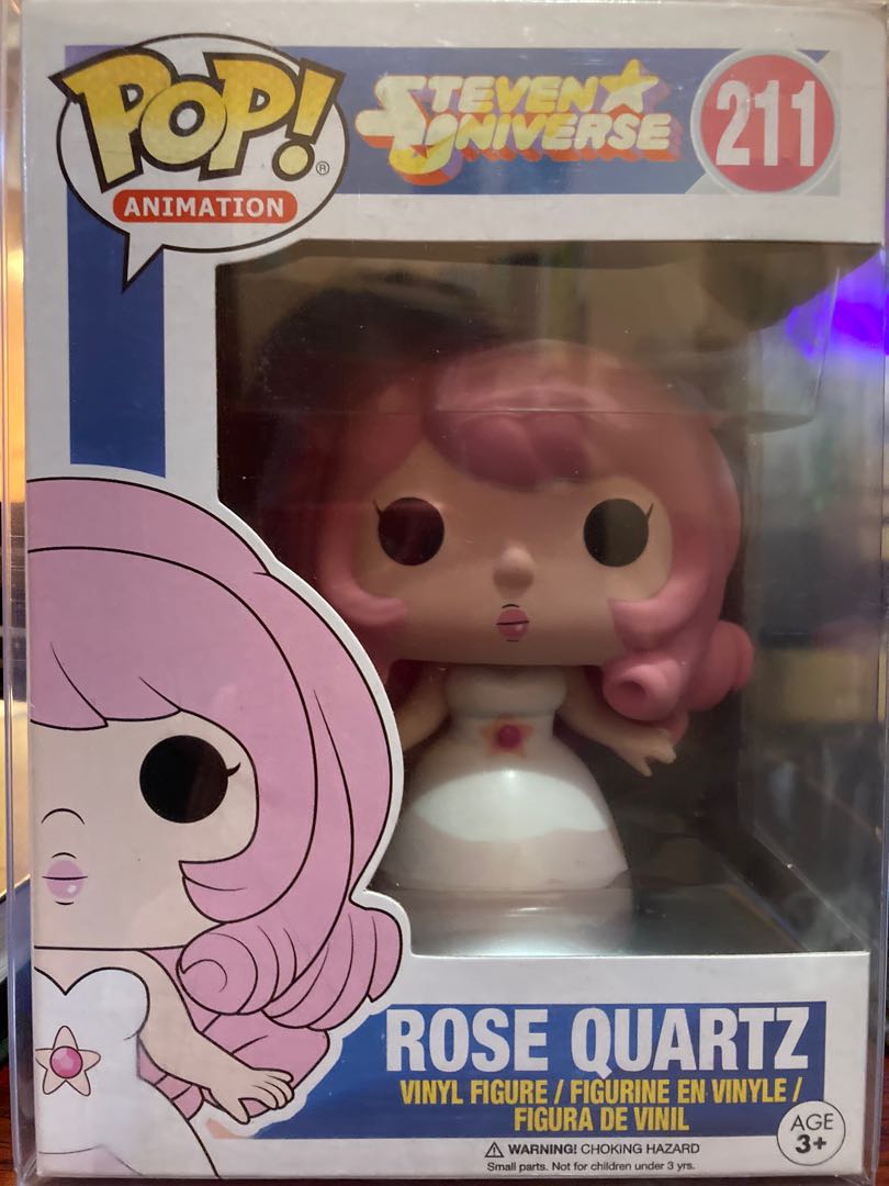 Funko Pop! Steven Universe #211 Rose Quartz, Hobbies & Toys, Toys ...
