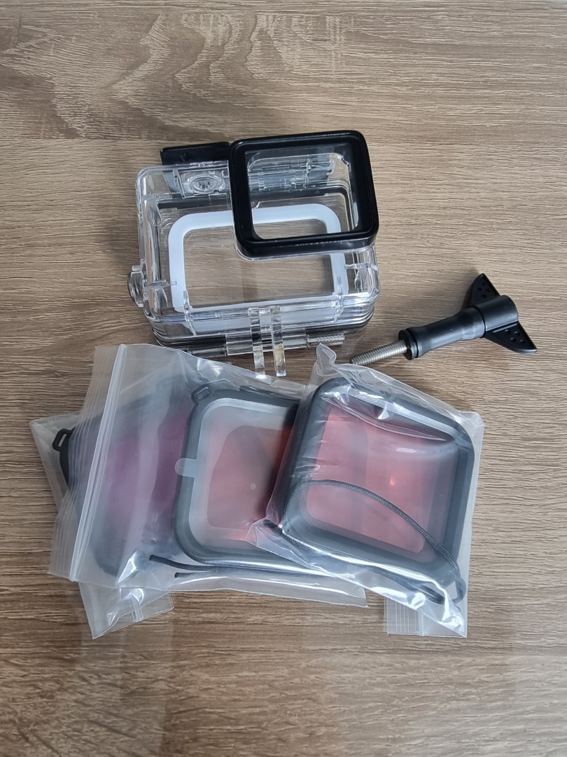 GoPro Hero 7 Black waterproof case - upto 45m depth, Photography ...