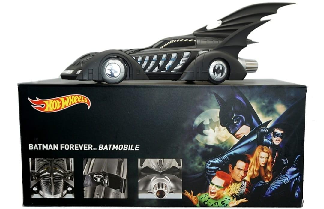 Hot Wheels Batman Forever 1:18 Scale Heritage Batmobile, Hobbies & Toys ...