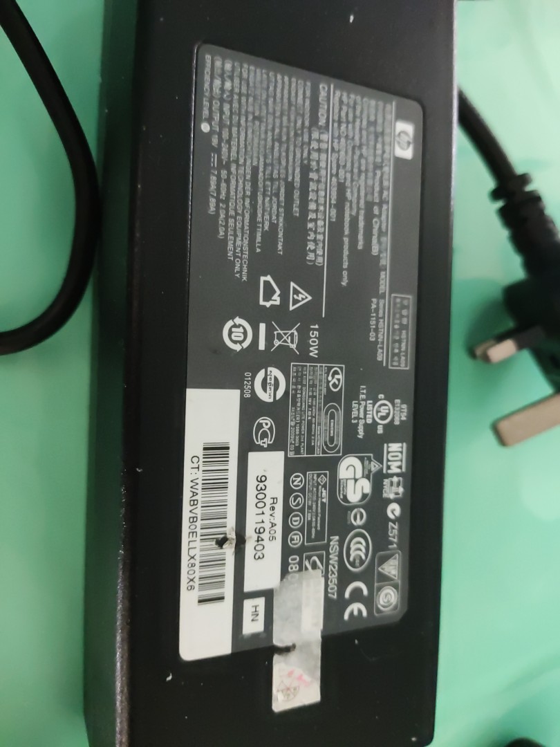 HP desktop charger, Computers & Tech, Desktops on Carousell