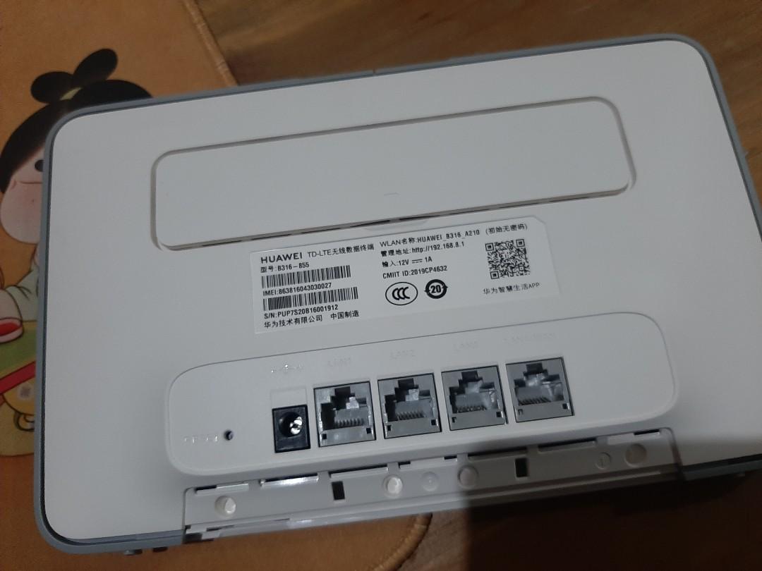 Huawei 4G Mobile Router 2 Pro B316-855, Computers & Tech, Parts ...