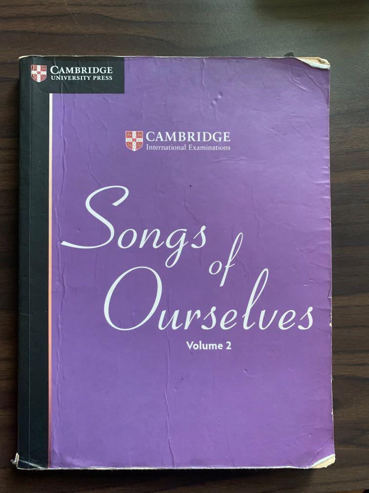 IGCSE English literature- Songs of ourselves, Hobbies & Toys, Books ...