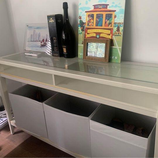 Ikea Liatorp Console Table, 傢俬＆家居, 傢俬, 書櫃、櫃子及架 - Carousell