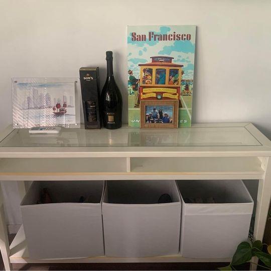 Ikea Liatorp Console Table, 傢俬＆家居, 傢俬, 書櫃、櫃子及架 - Carousell