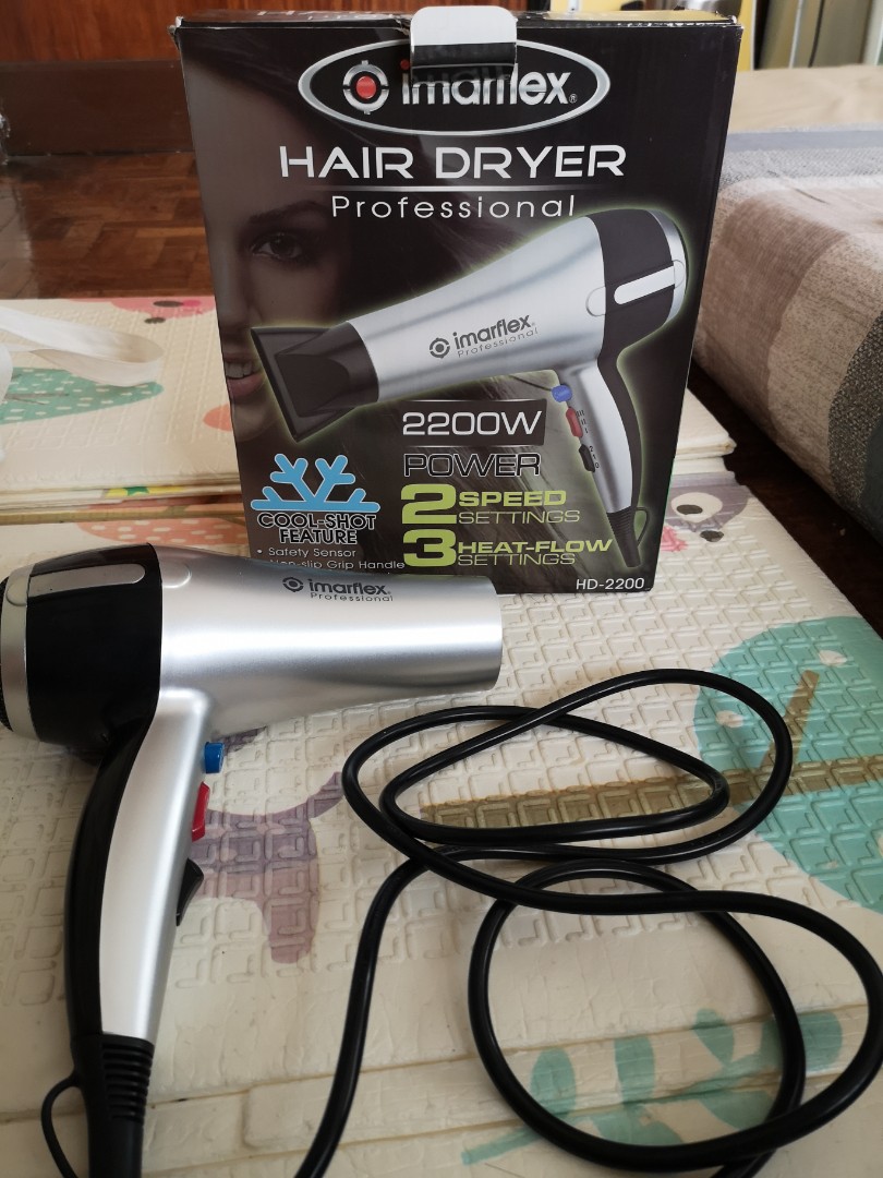 Imarflex Hair Blower, Beauty & Personal Care, Hair on Carousell