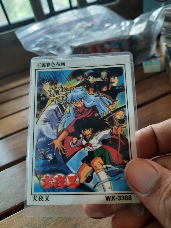 Inuyasha laminated card, Hobbies & Toys, Toys & Games on Carousell