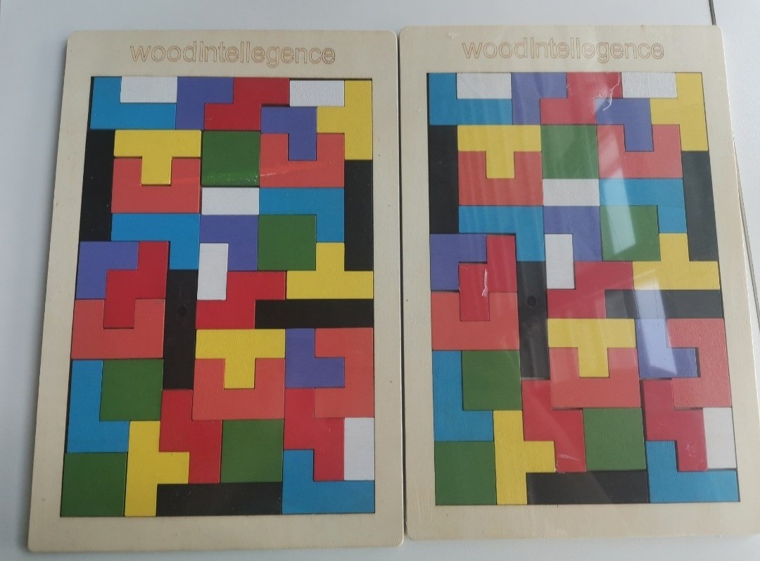 IQ wooden intelligence bricks puzzles, Hobbies & Toys, Toys & Games on ...