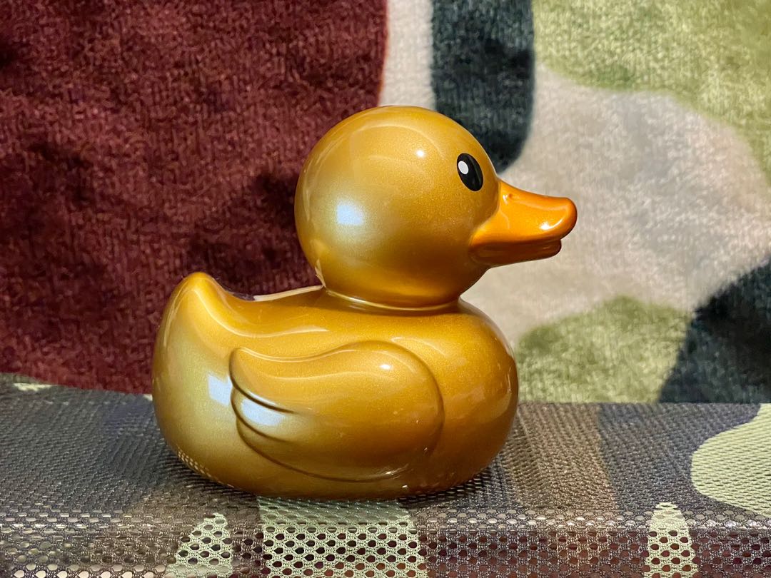 Jason Freeny x 4D Frame Master 4” The Bathing Ducky Gold Version ...