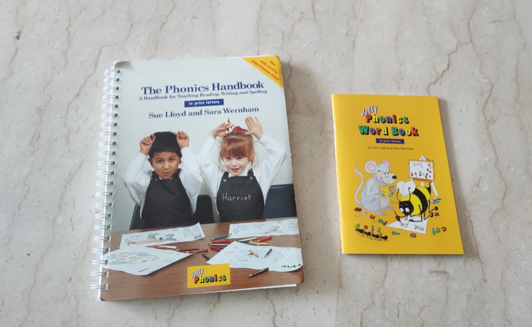 Jolly phonics Handbook and word bank book, Hobbies & Toys, Books ...