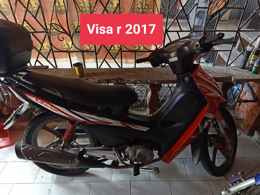 Kymco visa r 110, Motorbikes, Motorbikes for Sale on Carousell