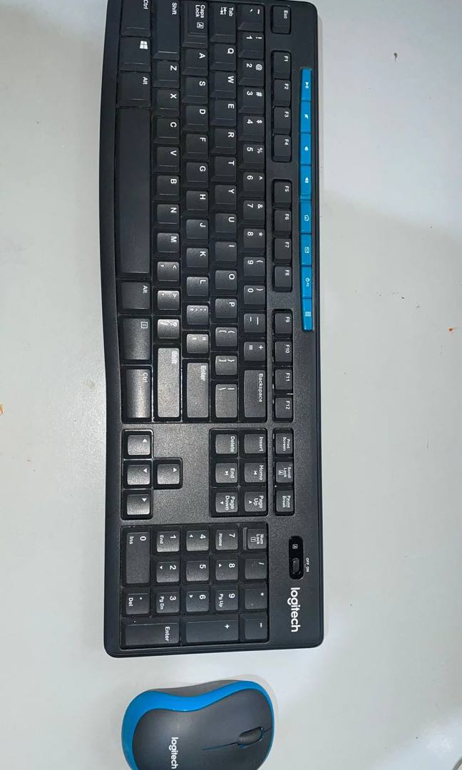 Logitech Wireless Keyboard and Mouse set, Computers & Tech, Parts ...