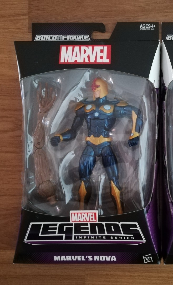 NOVA Marvel Legends (Guardians of the Galaxy build Groot series ...