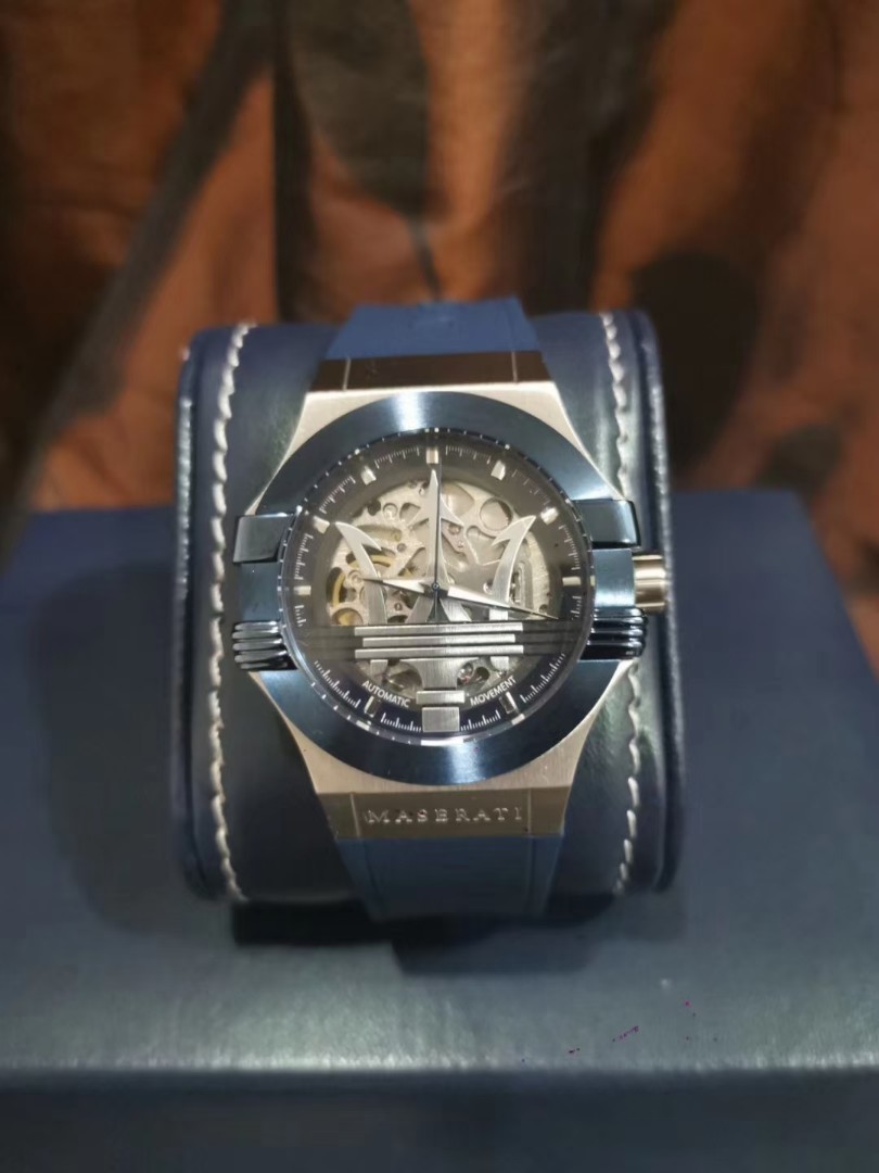 Maserati automatic watch original, Men's Fashion, Watches & Accessories ...
