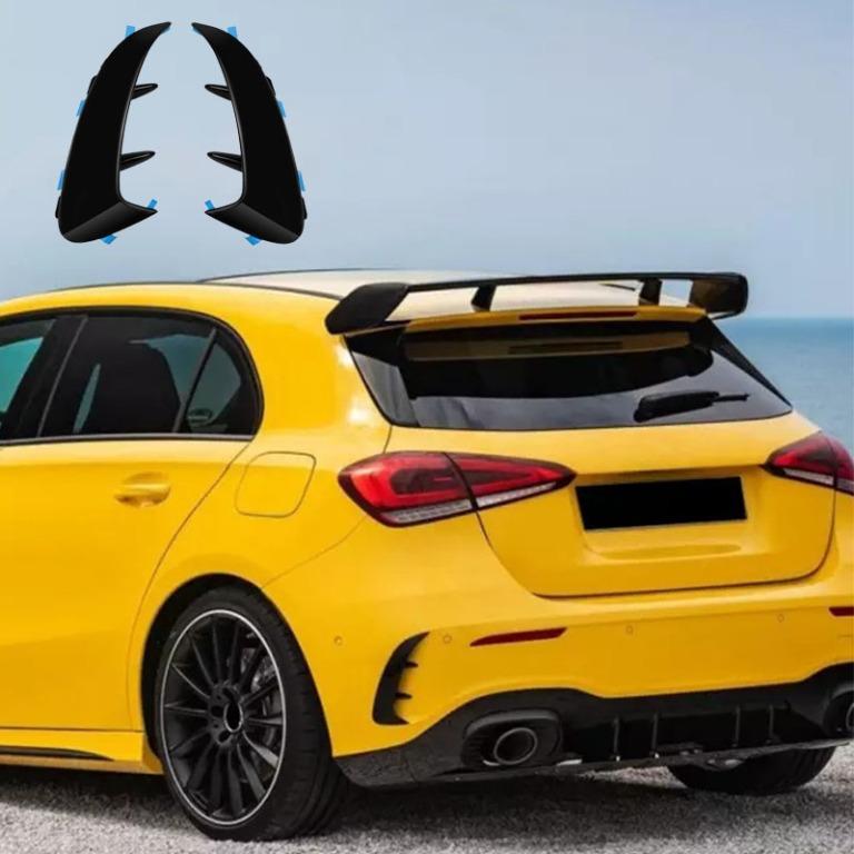 Mercedes A Class Sports Hatch Front carnard / Side vents / AMG Spoiler ...