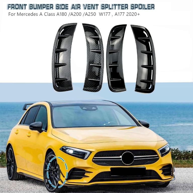 Mercedes A Class Sports Hatch Front carnard / Side vents / AMG Spoiler ...