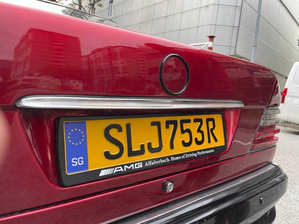 Mercedes-Benz AMG Number Plate Brackets Affalterbach Home of Diving ...