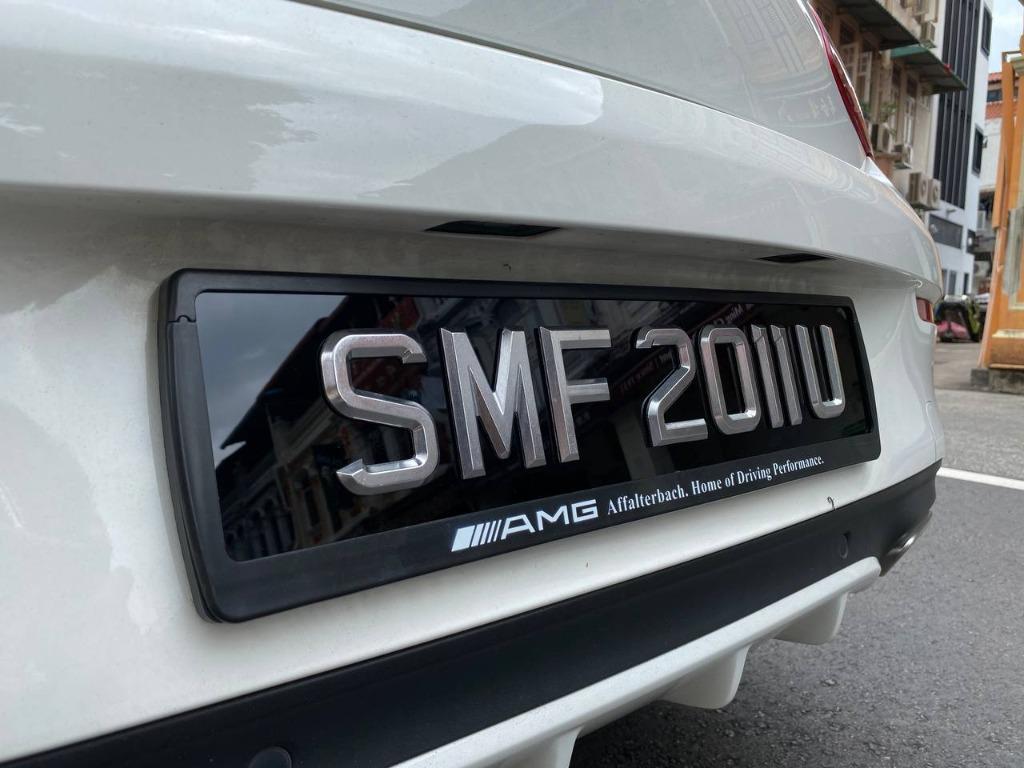 Mercedes-Benz AMG Number Plate Brackets Affalterbach Home of Diving ...