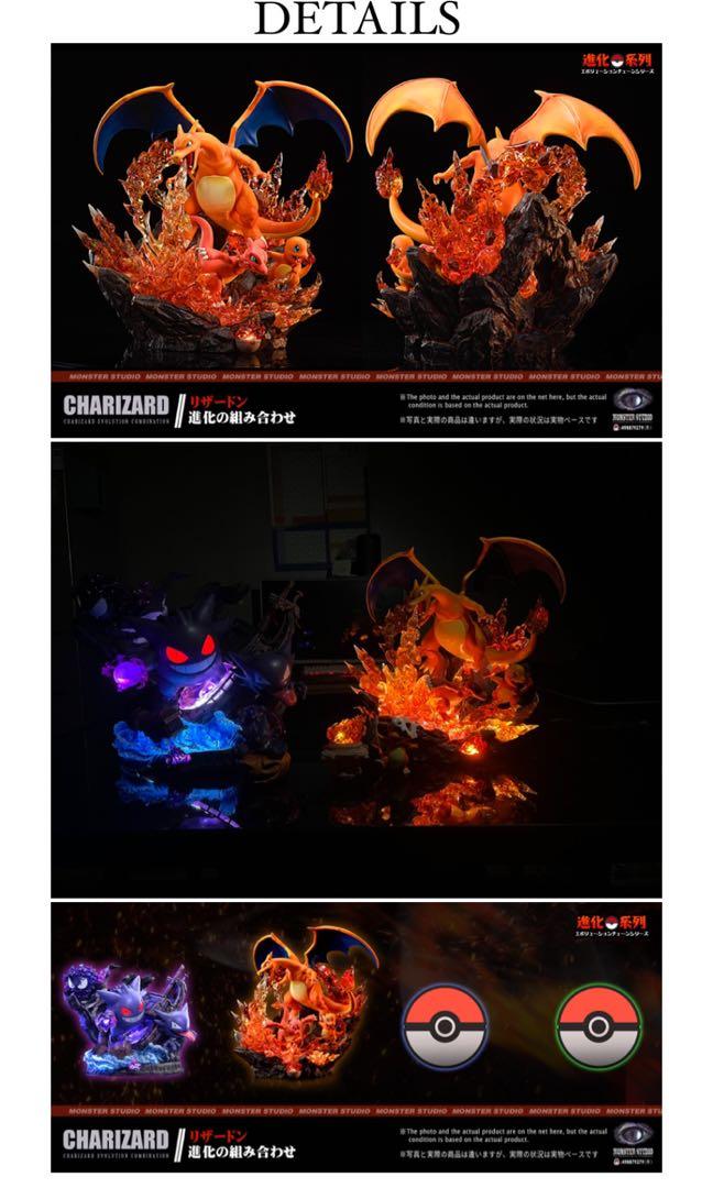 Monster Studio - Pokémon Evolution Series 02 - Charizard, Hobbies & Toys, Toys & Games on Carousell
